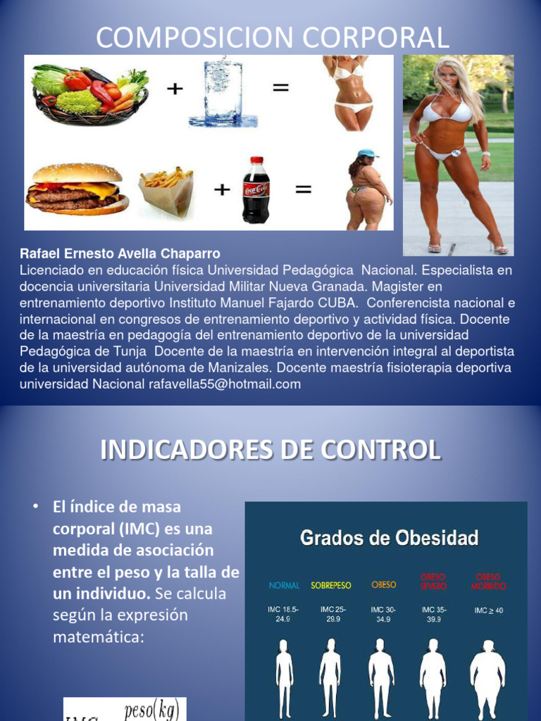Composicion Corporal | PDF | Metabolismo | Dieta