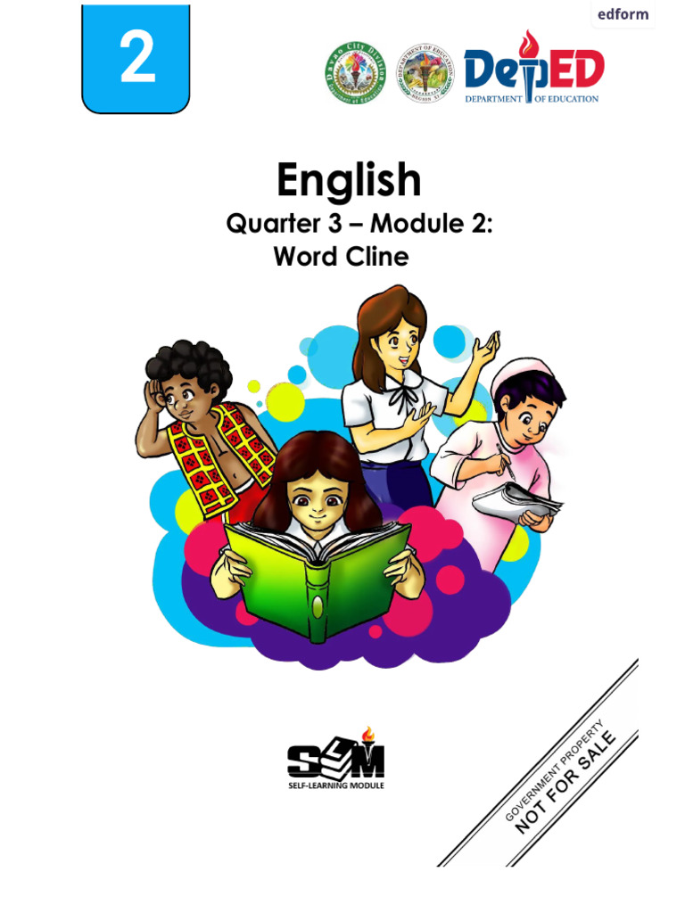 Print Q3 English 2 Module 2 - Word Cline - Edform | PDF