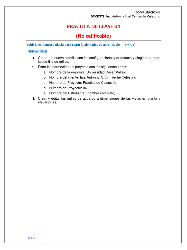 Práctica de Clase 04 | PDF | Ingeniería de Edificación | Física Aplicada e Interdisciplinaria