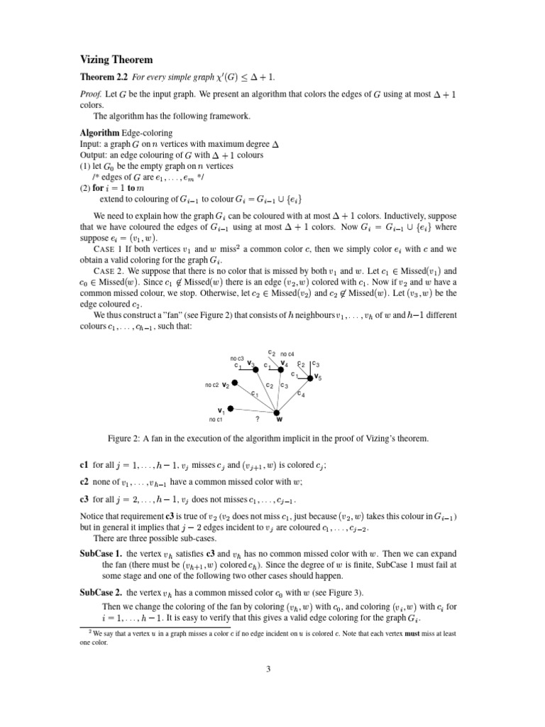 Vizing | PDF | Graph Theory | Mathematical Analysis