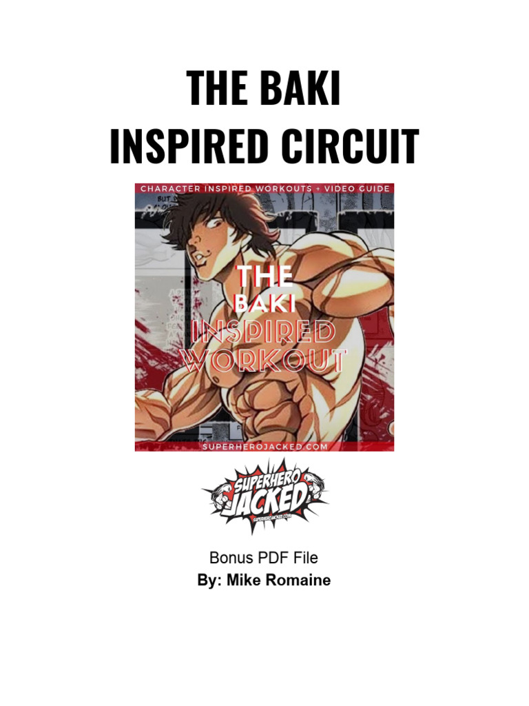 The-Baki-Inspired-Circuit-Workout-PDF | PDF