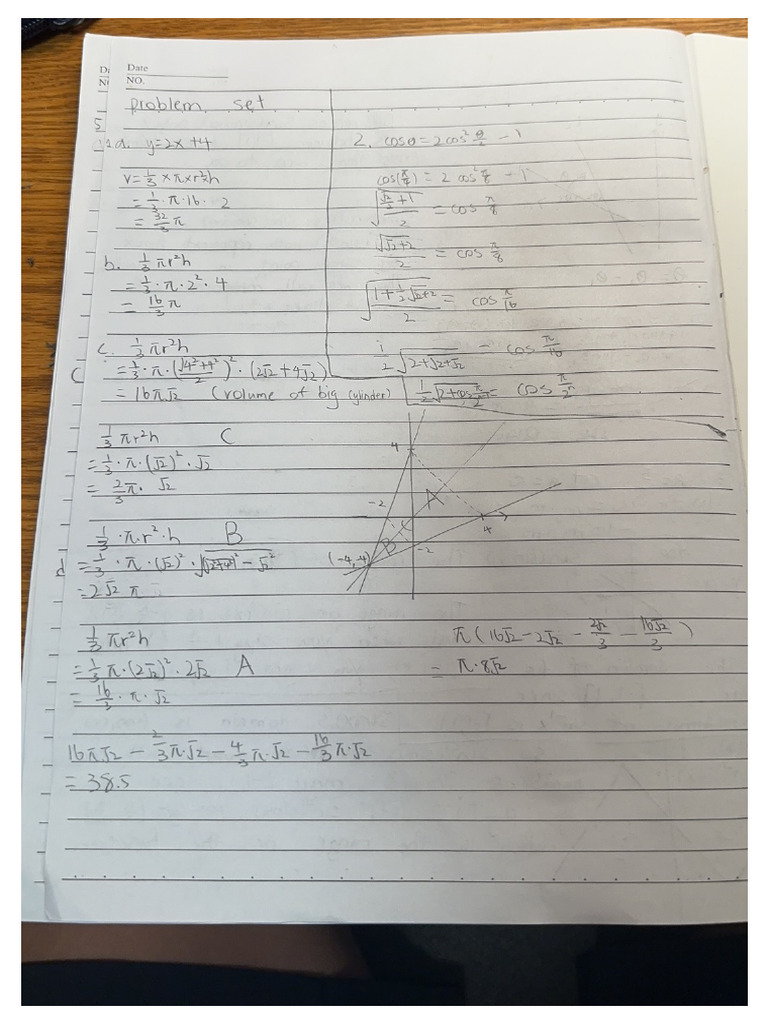 calculus problem set | PDF
