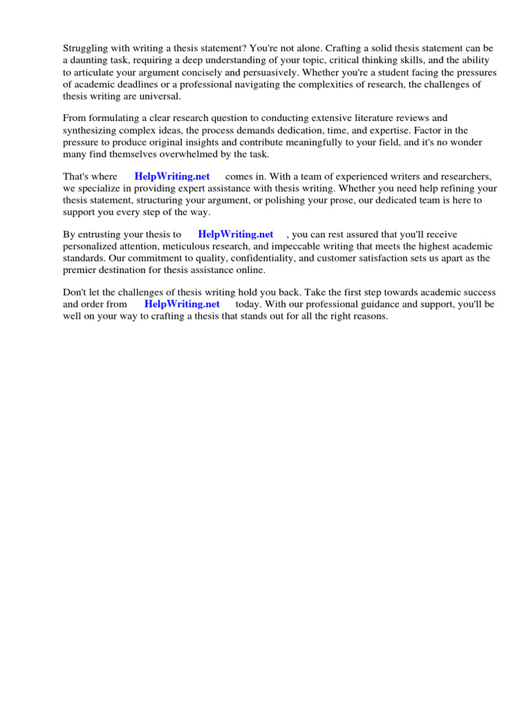 George Milton Thesis Statement | PDF | Thesis | Essays