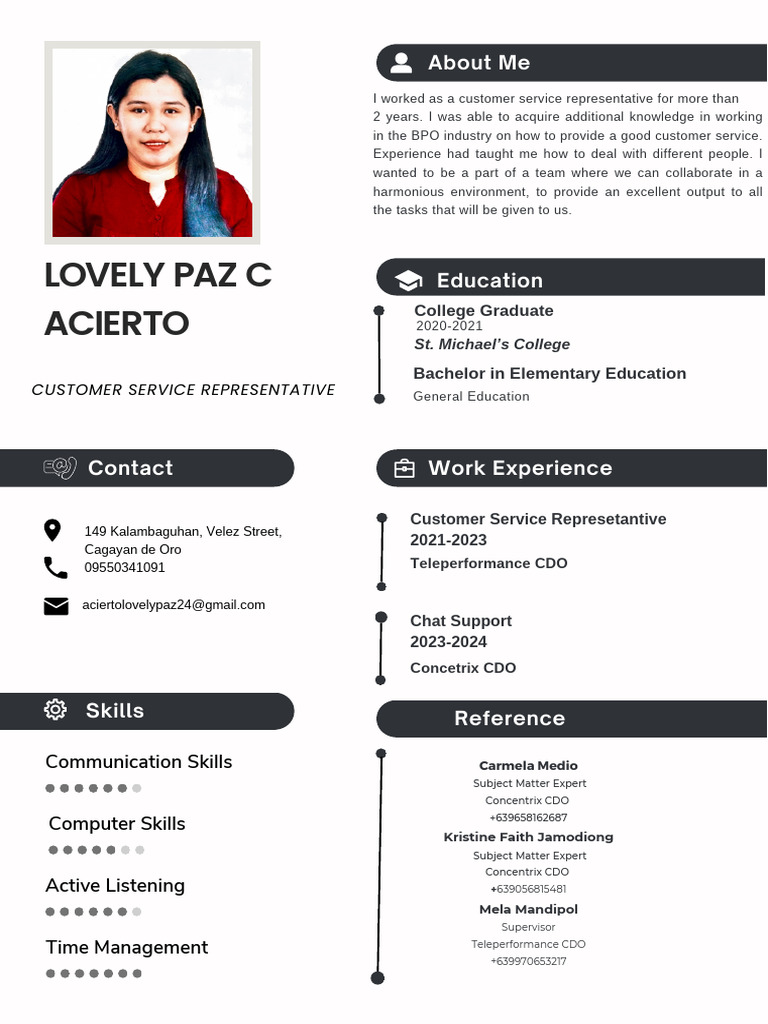 CSR Resume | Download Free PDF | Human Communication | Communication