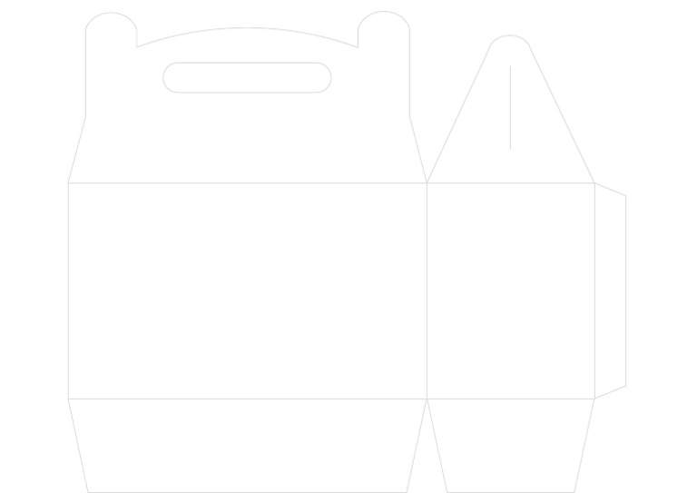 Molde Cajita Feliz Pdf