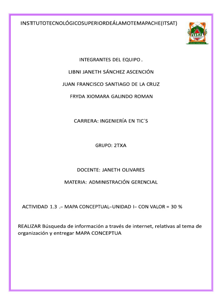 A1.2 Mapa Conceptual | PDF