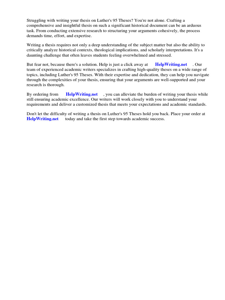 Luther Thesis 93 | PDF | Martin Luther | Indulgence