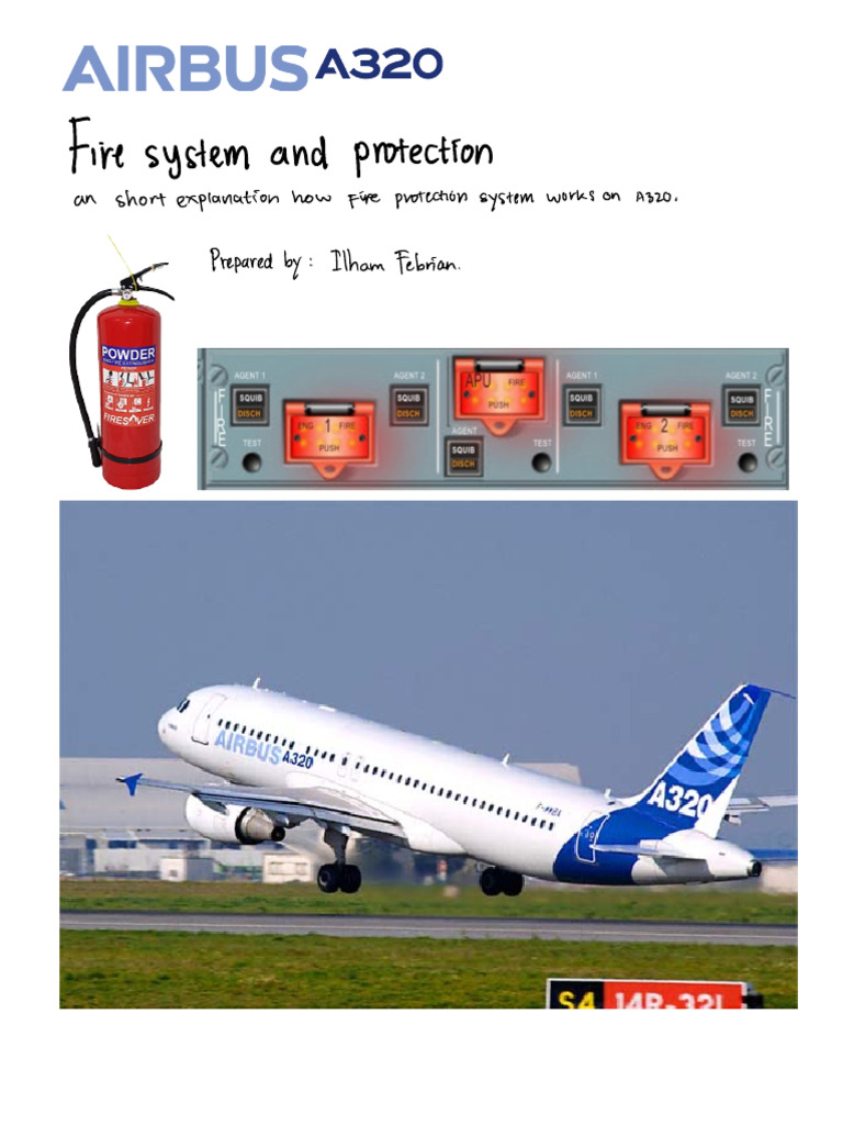 A320 Fire Protection Systems Guide | PDF | Aircraft | Aviation