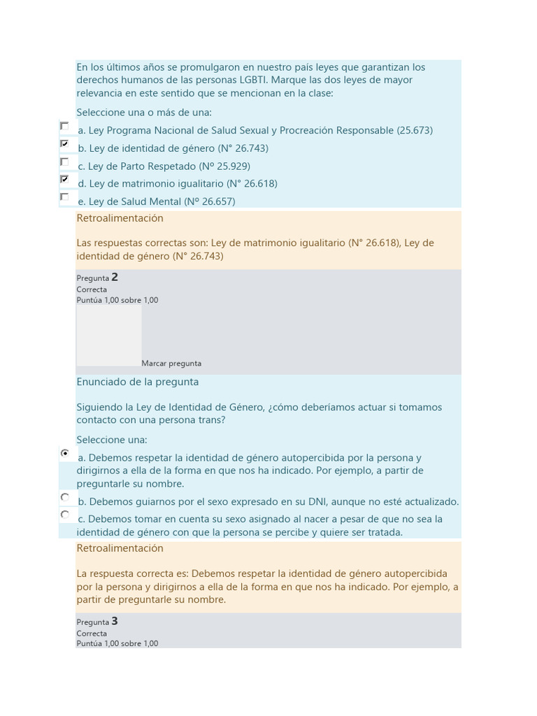 Preguntas Modulo 1 Ley Micaela | PDF | La violencia contra las mujeres | Acoso sexual