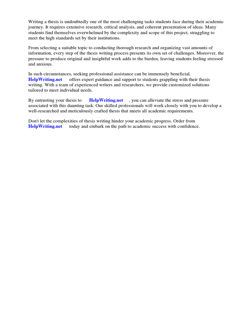 Graduation Thesis Sample | PDF | Thesis | Essays