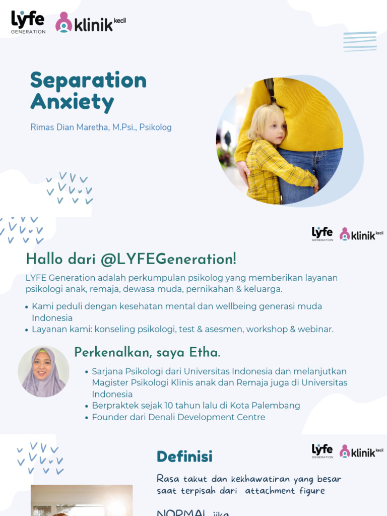 Separation Anxiety | PDF