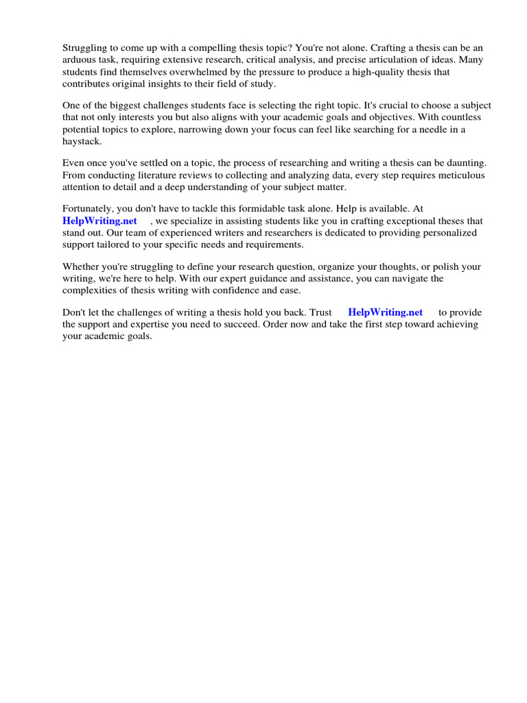 Thesis Topics List | PDF | Economics | Marketing Research