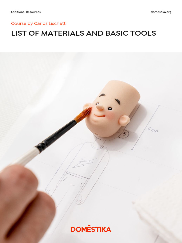 List of Materials and Basic Tools - EN | PDF | Materials | Foods