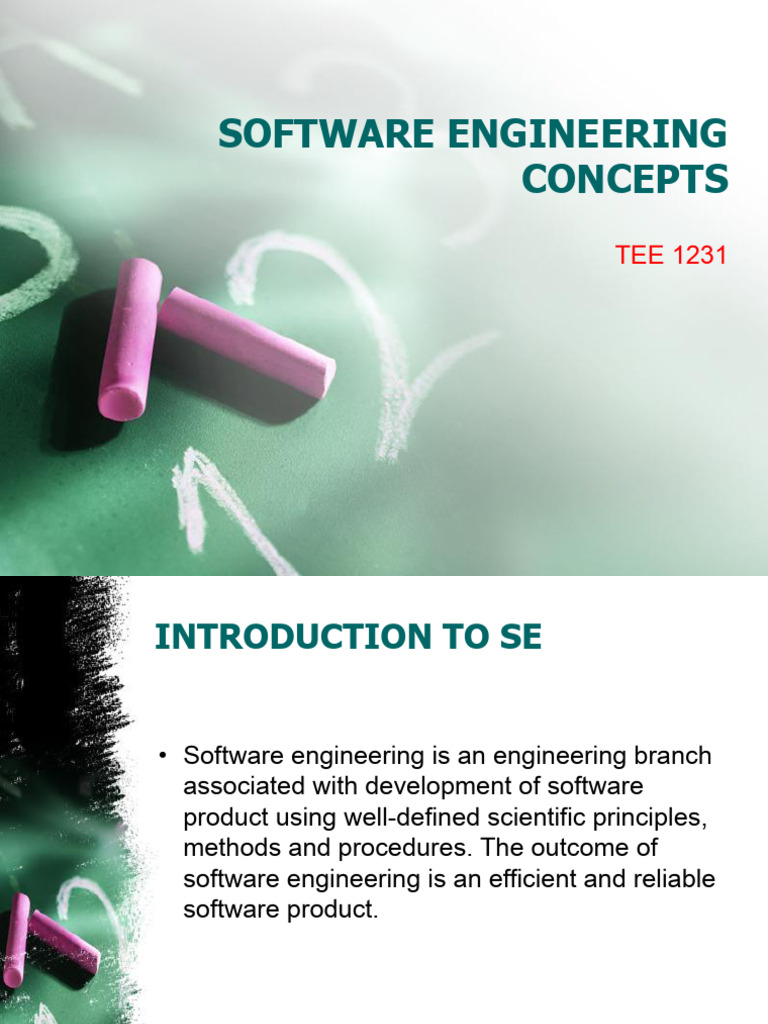 Software Engineering Concepts Introduct | PDF | Engineering | Software