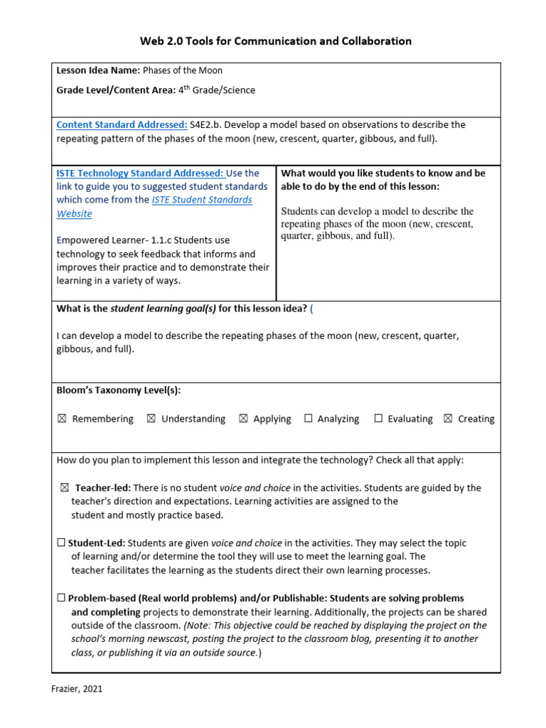 web 2 | PDF | Learning | Teachers