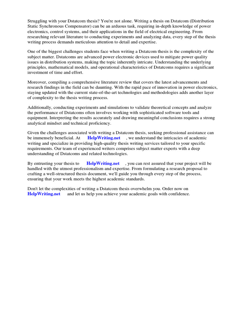 Dstatcom Thesis Pdf Mathematical Optimization Expert