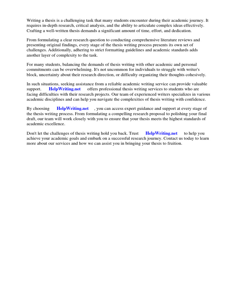 Definition of Thesis Example | PDF | Essays | Thesis Definition of Thesis Example | PDF | Essays | Thesis