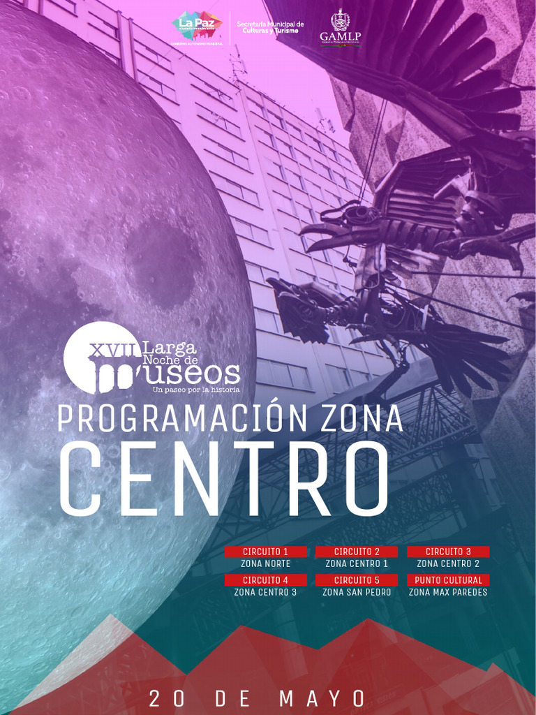 Programa Centro - Noche de Museos-1 | PDF | Bolivia | Museo