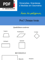 Lista de Exercícios de Área Do Trapézio Exercício 1 | PDF