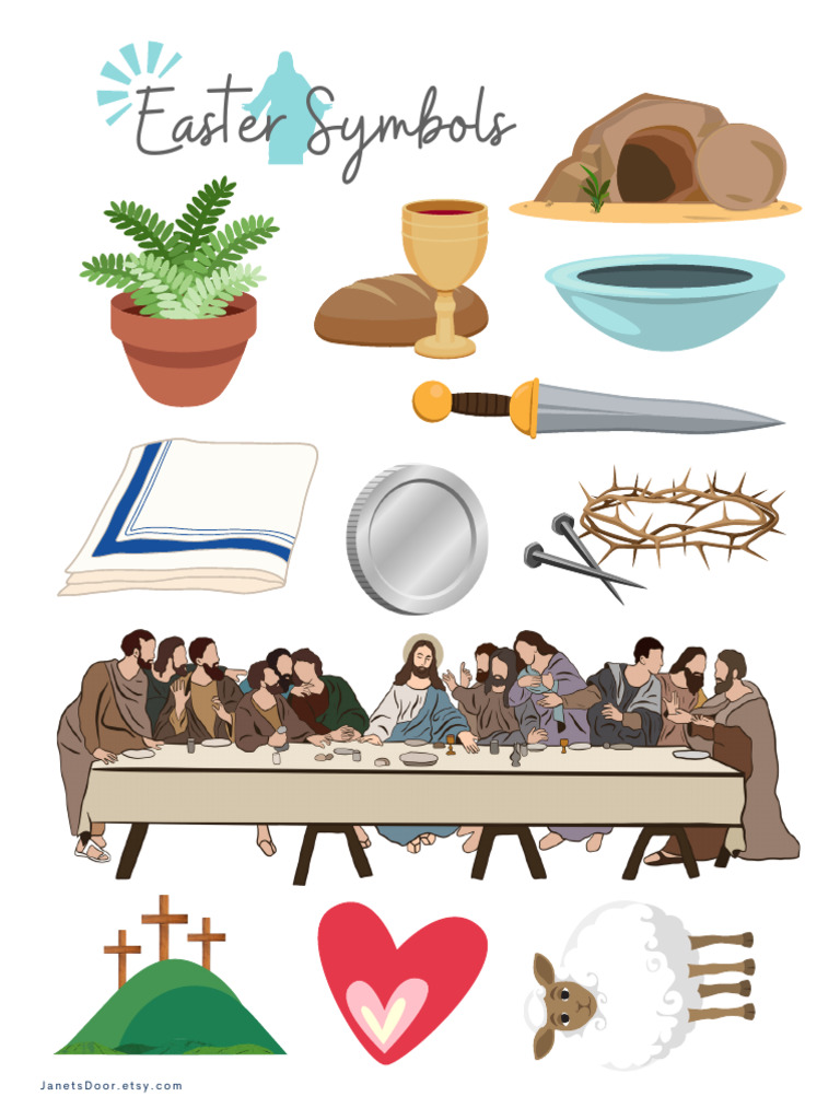 Easter Symbols | PDF | Jesus | Gospel Of Matthew