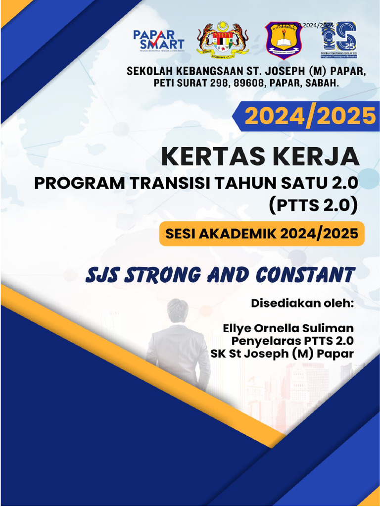 Kertas Kerja Program Transisi Tahun 1 2024-2025 | PDF
