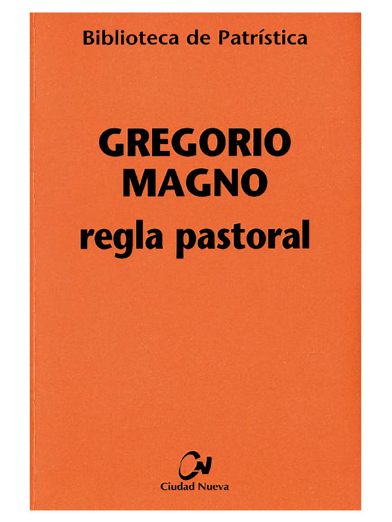 Gregorio Magno Regla Pastoral Pdf Papa Justiniano I