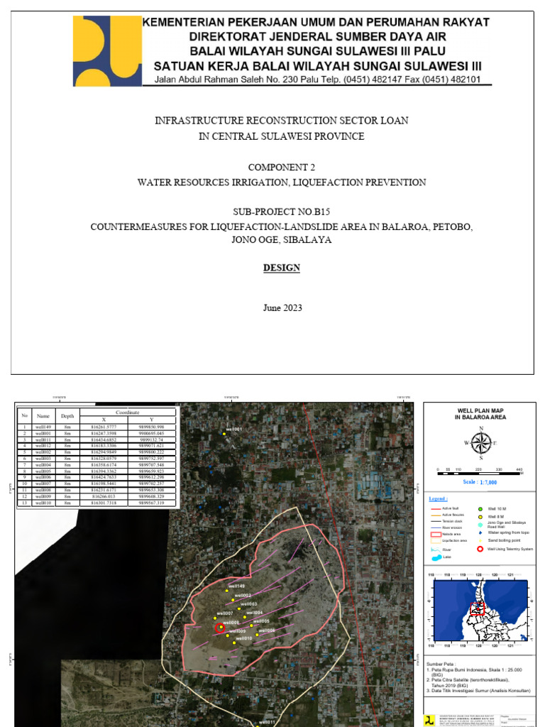 PDF - B15 - Drawing - S.air Tanah - Ok | PDF | Geomorphology | Water