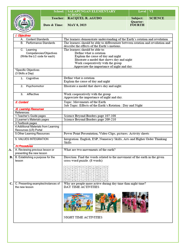 Co2 DLL Final | PDF | Learning | Rotation