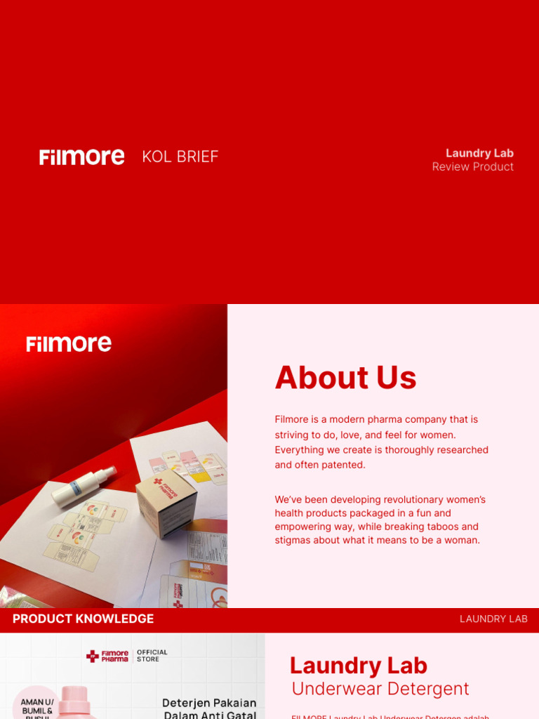 KOL BRIEF For RWS - Laundry Lab March 2024 | PDF