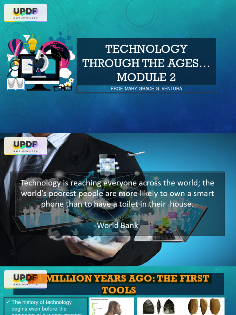 Module 2 Technology Through The Ages | PDF | Steam Engine | Engines