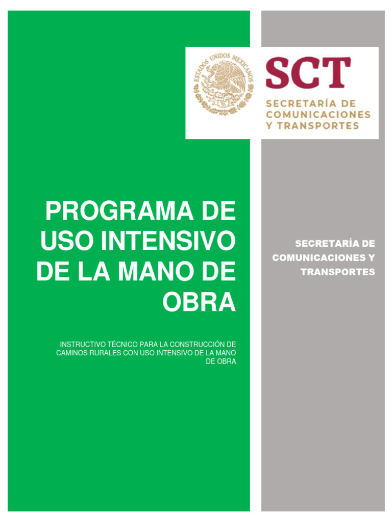 Manual Def Uso Intensivo de La Mano de Obra | PDF | Albañilería | Hormigón