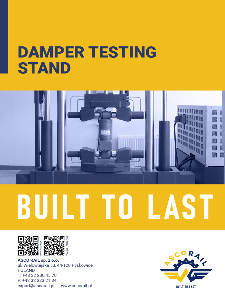 Damper Testing Stand en | PDF