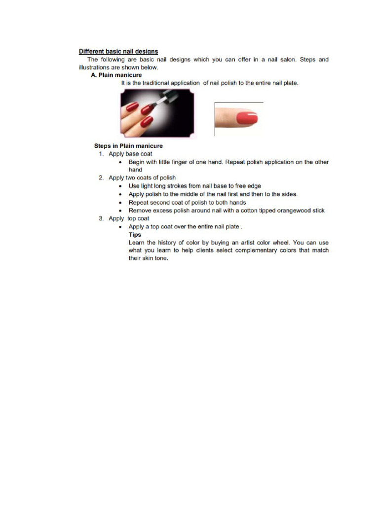 Basic Nail Art | PDF