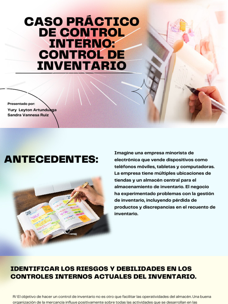 Caso Practico | PDF | Inventario | Business