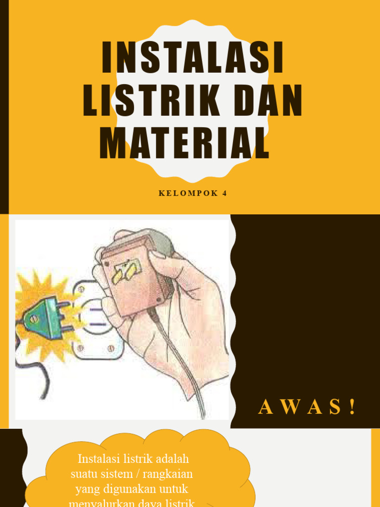 Instalasi Listrik Dan Material | PDF