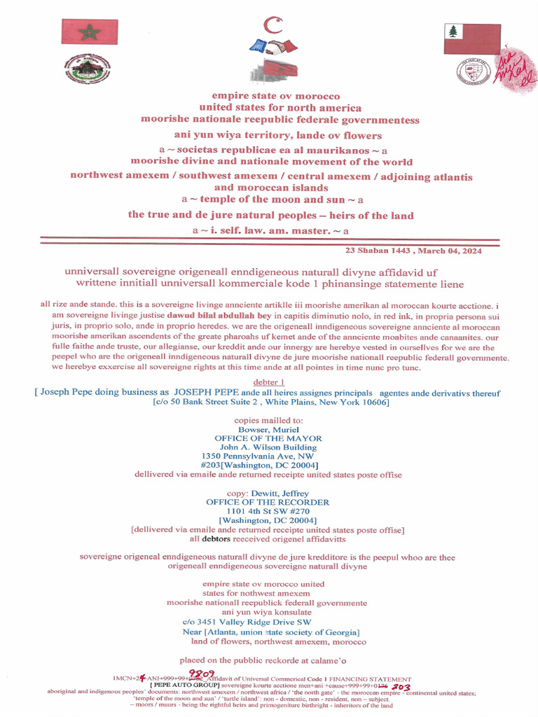 Document - 2024-03!04!145822 Lien On Pete Auto Group 12 Cars by The Bey ...