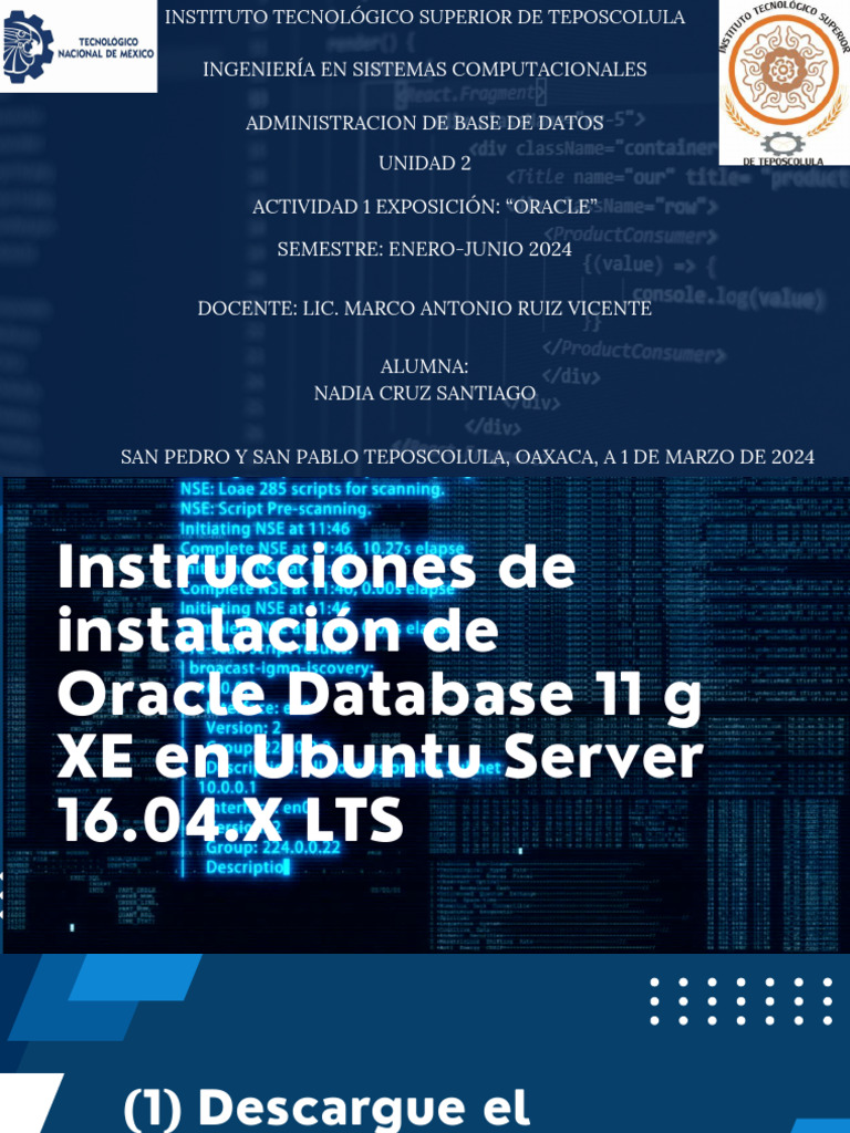 Oracle | PDF