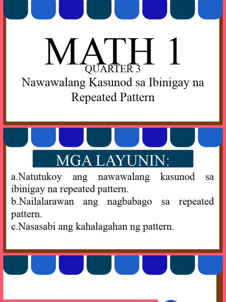 DLP Repeated Pattern Presentation | PDF