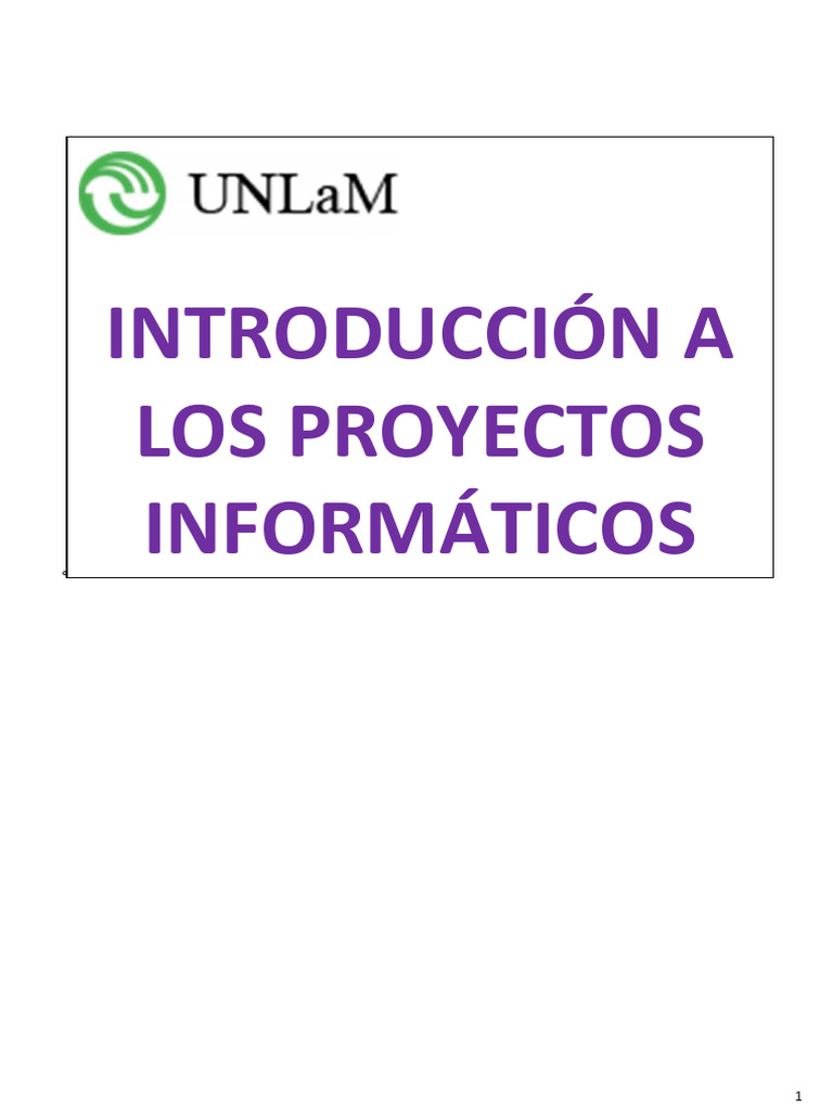 Introduccion A Los Proyect Inform Guia de Catedra Economia | Descargar gratis PDF | Mercado ...