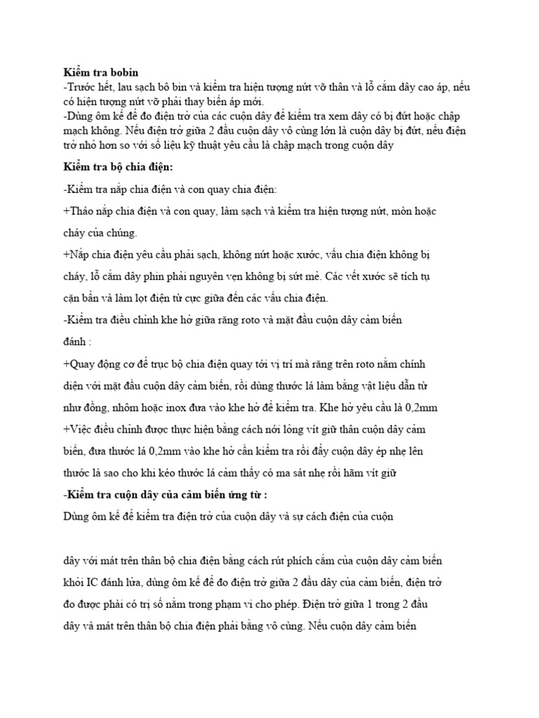 Quy trình kiểm tra | PDF