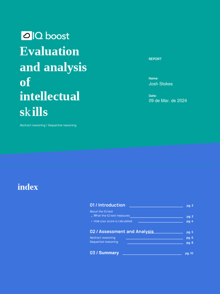Informe - Iq Boost | PDF | Intelligence Quotient | Standard Deviation