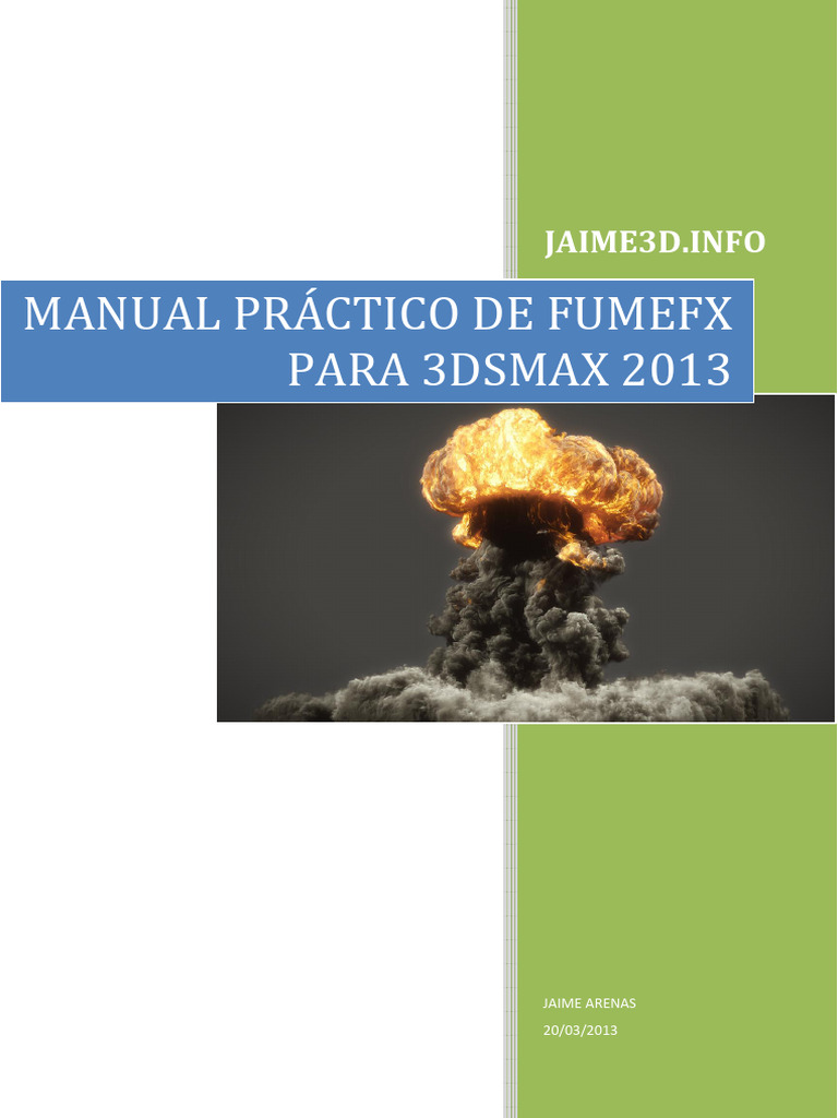 Manual Fume FX para 3d Max | PDF | Ventana (informática)