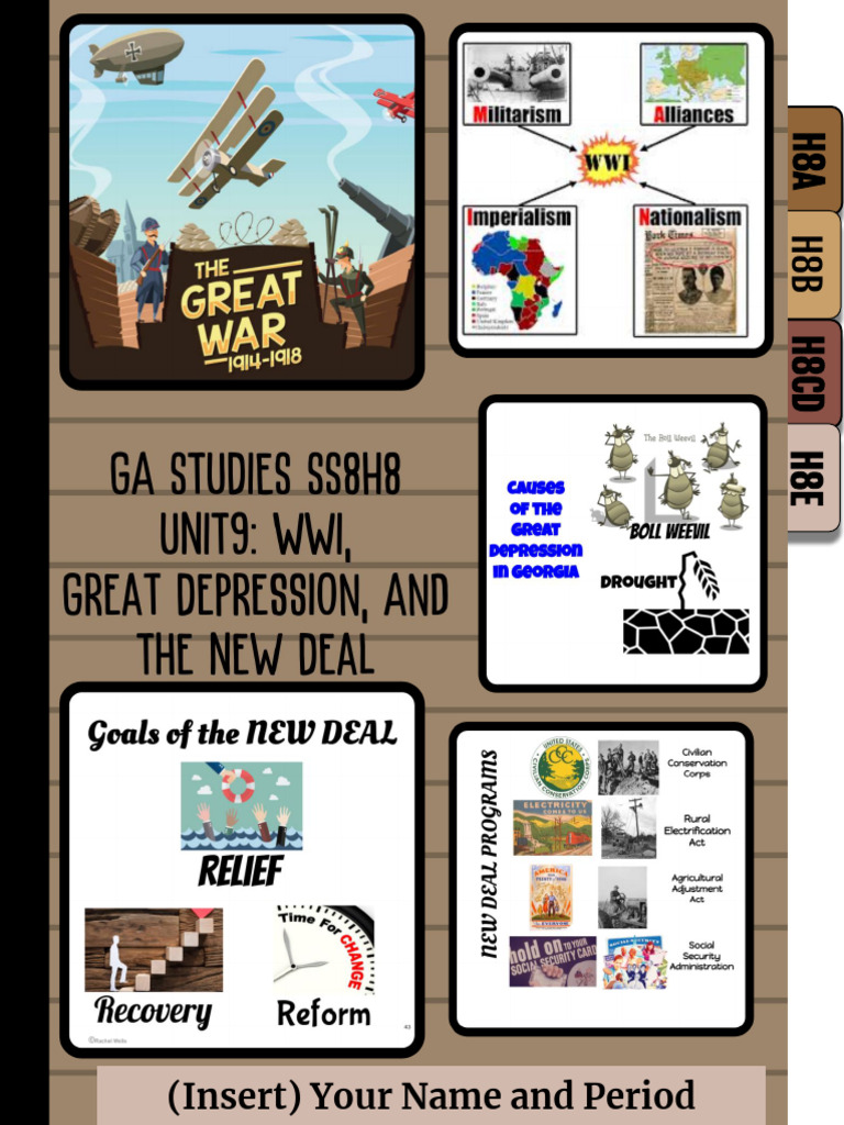 2023-2024 Shared H8 Interactive Notebook | Download Free PDF | Great ...