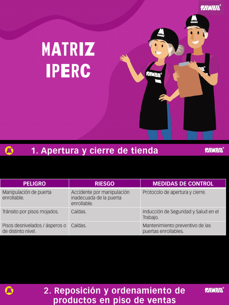 Descargable Matriz IPERC | PDF