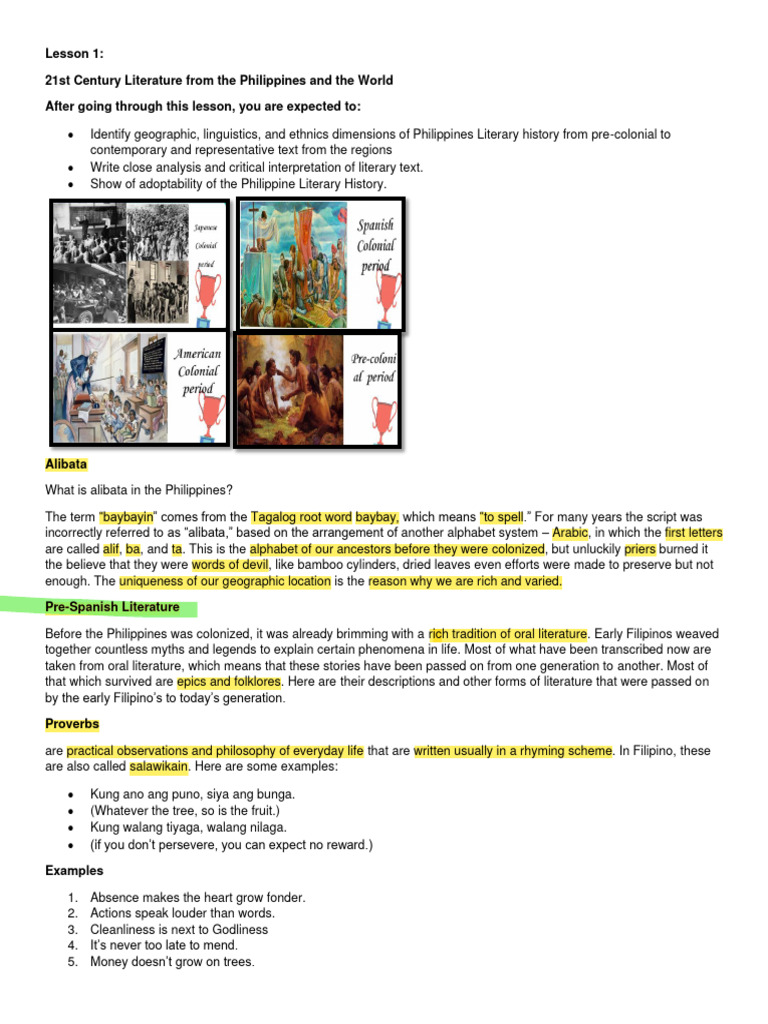 21st Century Lecture Pdf