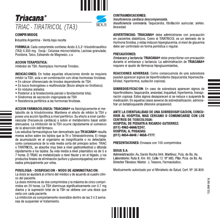 Prosp Triacana | PDF