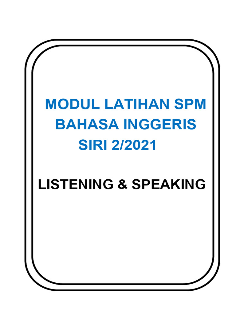 Modul Latihan Spm Siri 2 Pdf