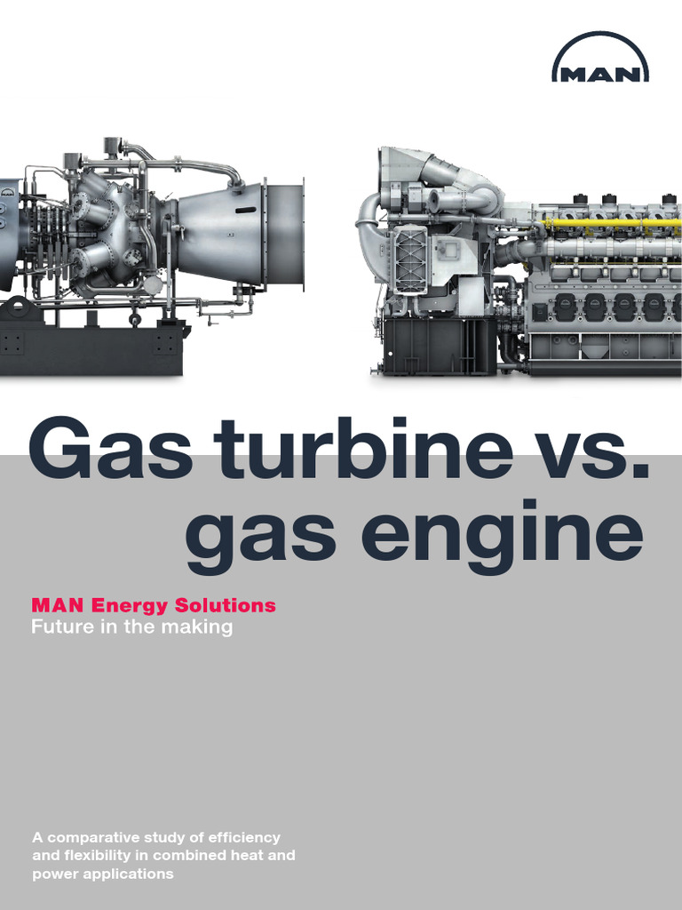 Gas Turbine Vs Gas Engine | PDF | Cogeneration | Gas Turbine