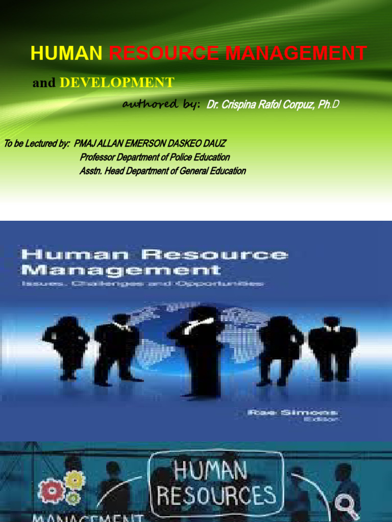 PWRPT Human Resource Management Presentation 210 Slide | PDF | Human ...