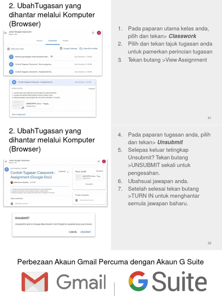 Modul Google Classroom 31 34 | PDF